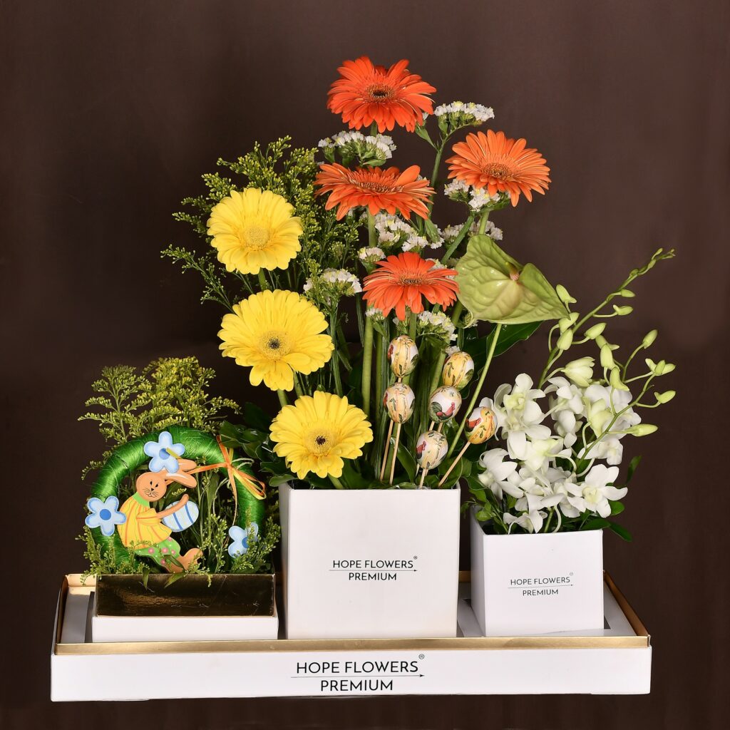 Bunny Trail - em31 - Hope Flowers - Easter Collection - Same day ...